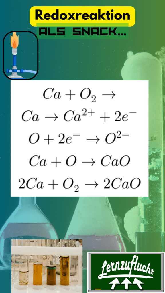 Chemie Redoxreaktion - Lernzuflucht Hagen Nachhilfe