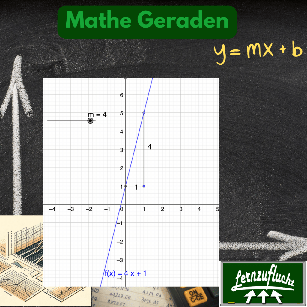 Steigungsdreieck Gerade - Lernzuflucht Hagen Nachhilfe